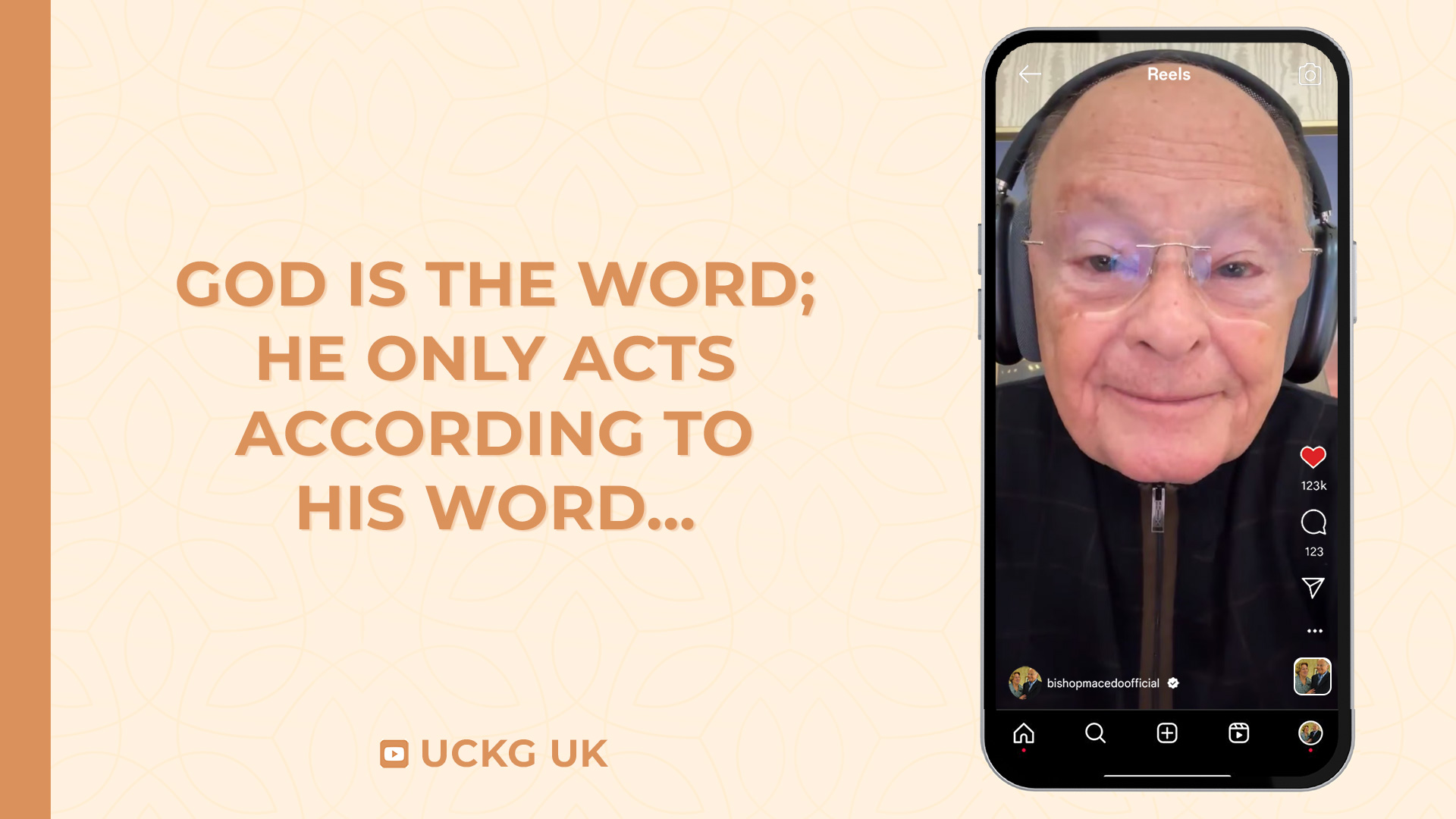 God Is the Word; He Only Acts According to His Word… - Universal Church ...